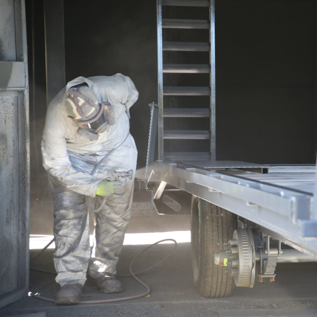 Premium Trailer Painting System | Trailers Resistant To Scratches