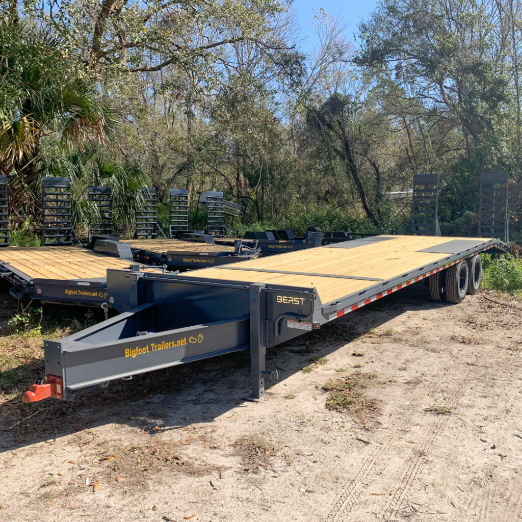 High Load Capacity Deckover Trailers | Quality Bumper Pull Trailers