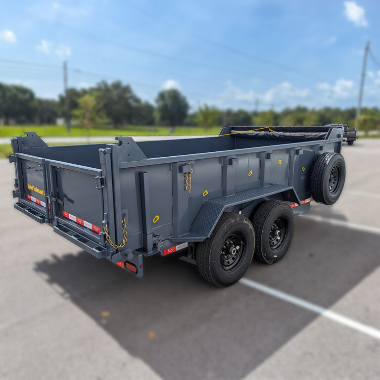 Heavy Duty Dump Trailers | Industrial Material Hauling Made Easy