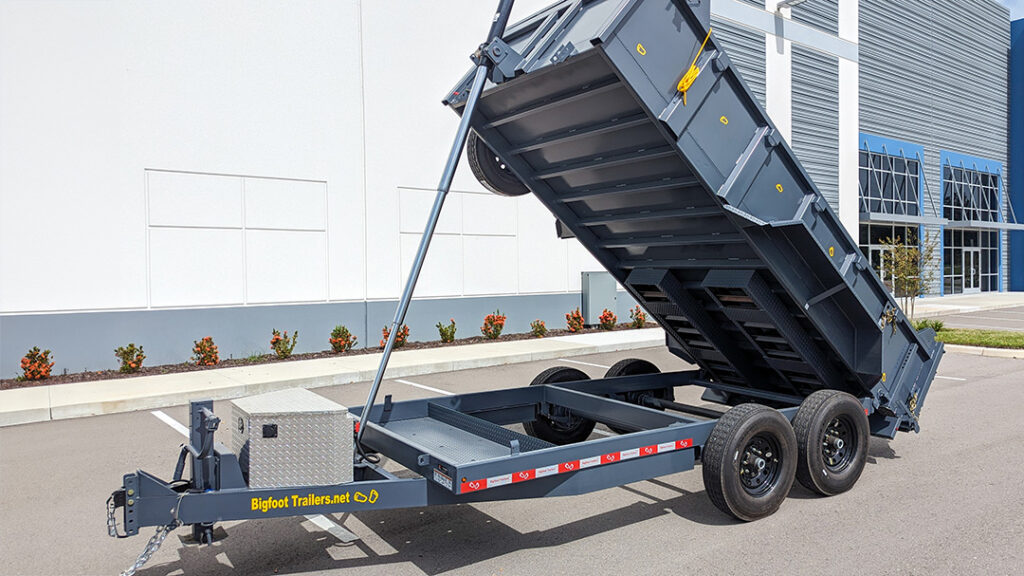 Heavy Duty Dump Trailers | Industrial Material Hauling Made Easy