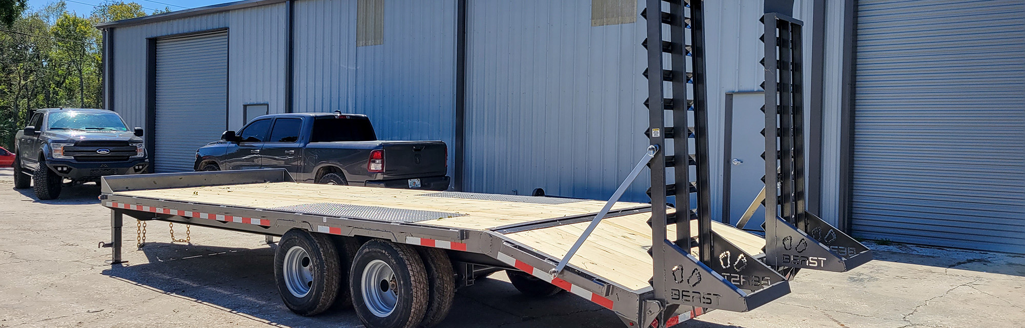 SUPER BEAST 25.9K Deckover | Newly Built Bumper Pull Trailers