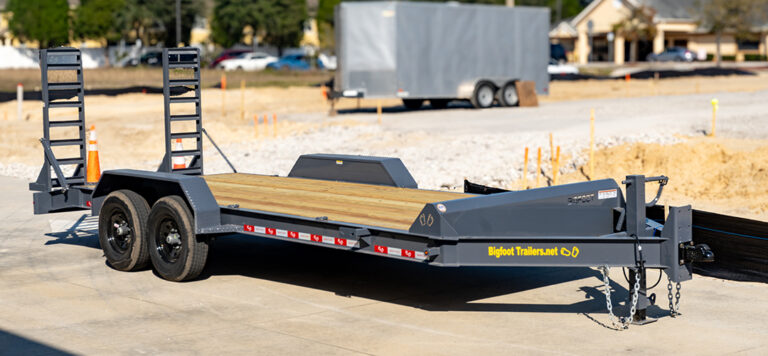 Quality Bumper Pull Trailers | Equipment, Deckover & More Trailers